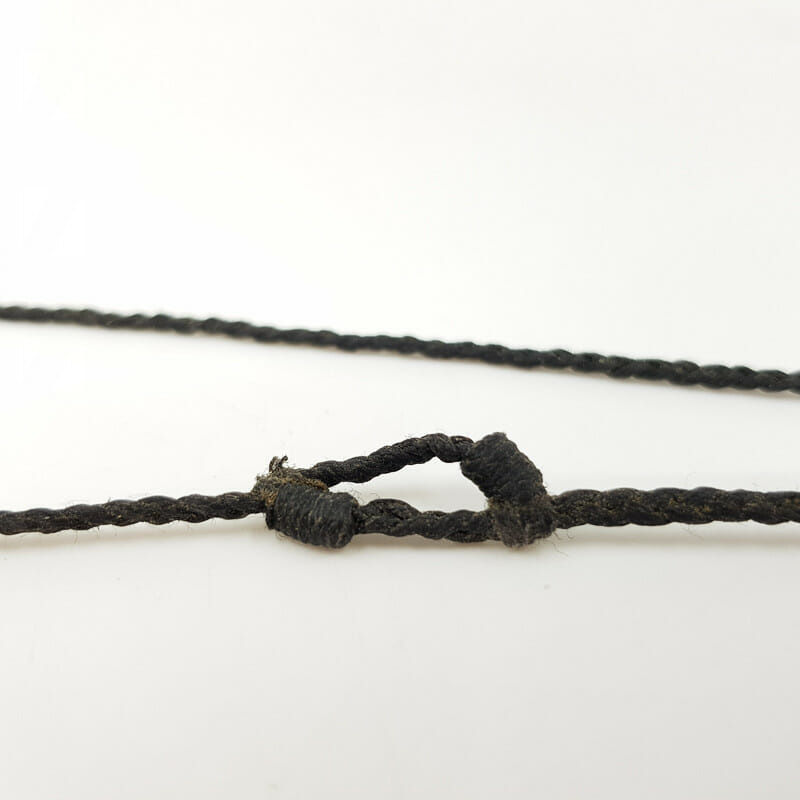 New Zealand Green Stone Maori Nephrite Pendant On Rope Necklace #54431 ...