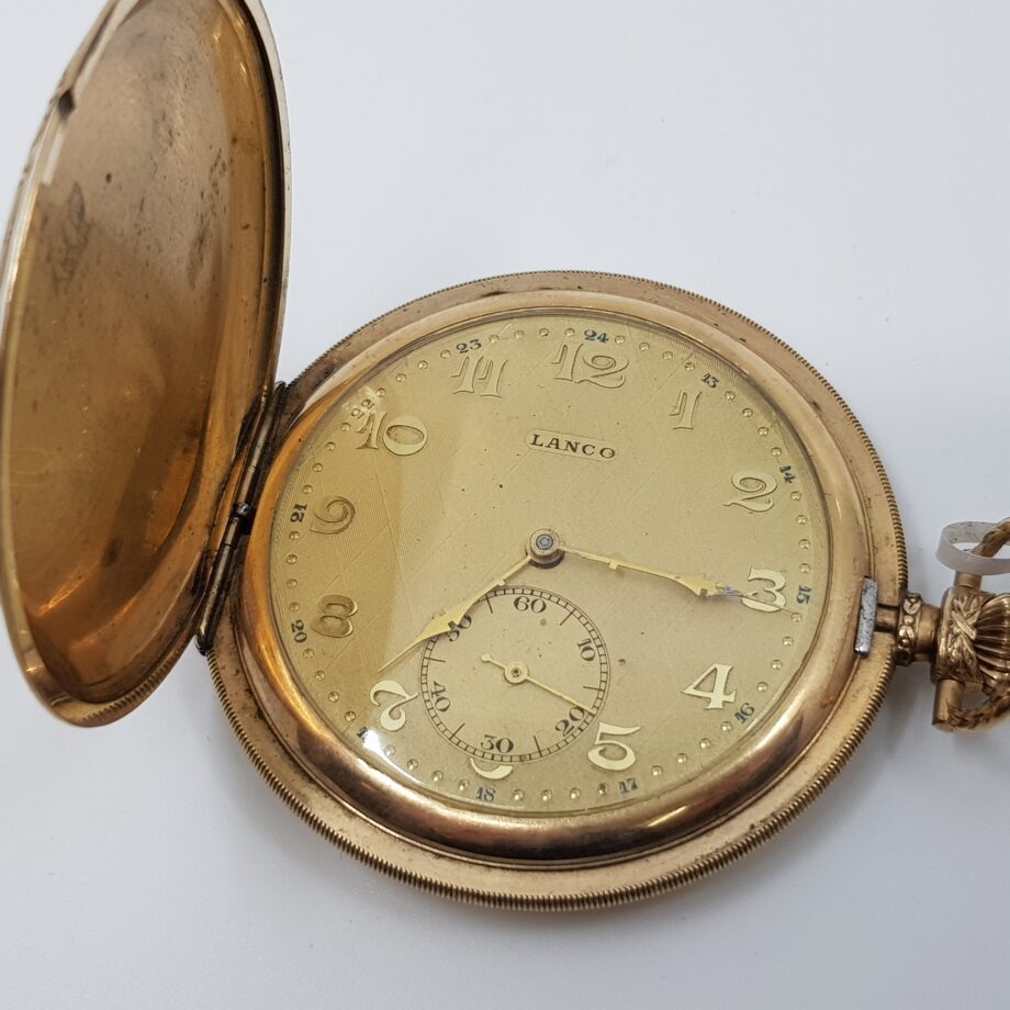 Lanco Gold Plated Fob Pocket Watch 512677 #1700179 - Monty's