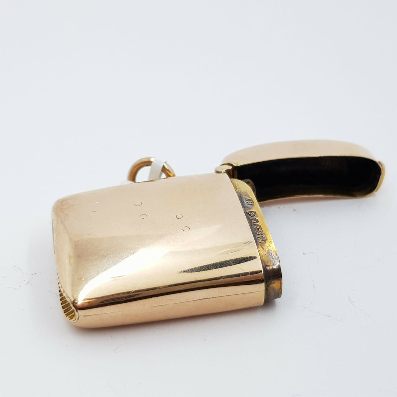 9ct Antique Yellow Gold Vesta Case With Matches Circa 1901 #46928 ...