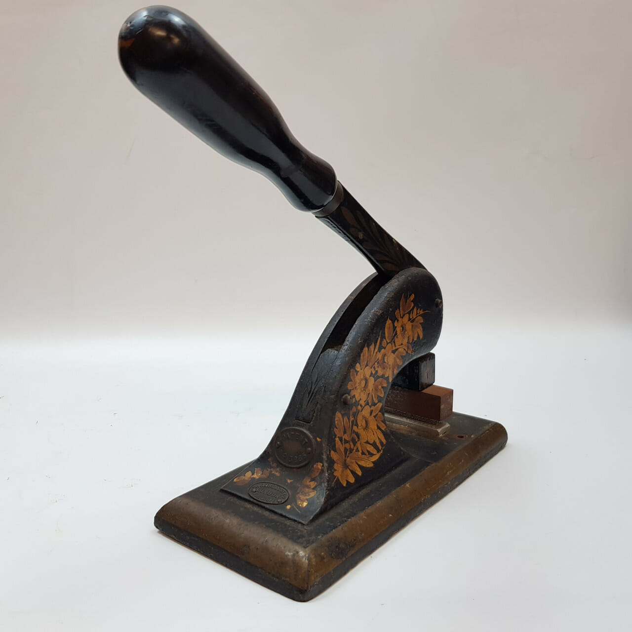 Parkins & Gotto Company Stamp Press / Embosser - Patent 3965 #49441 ...