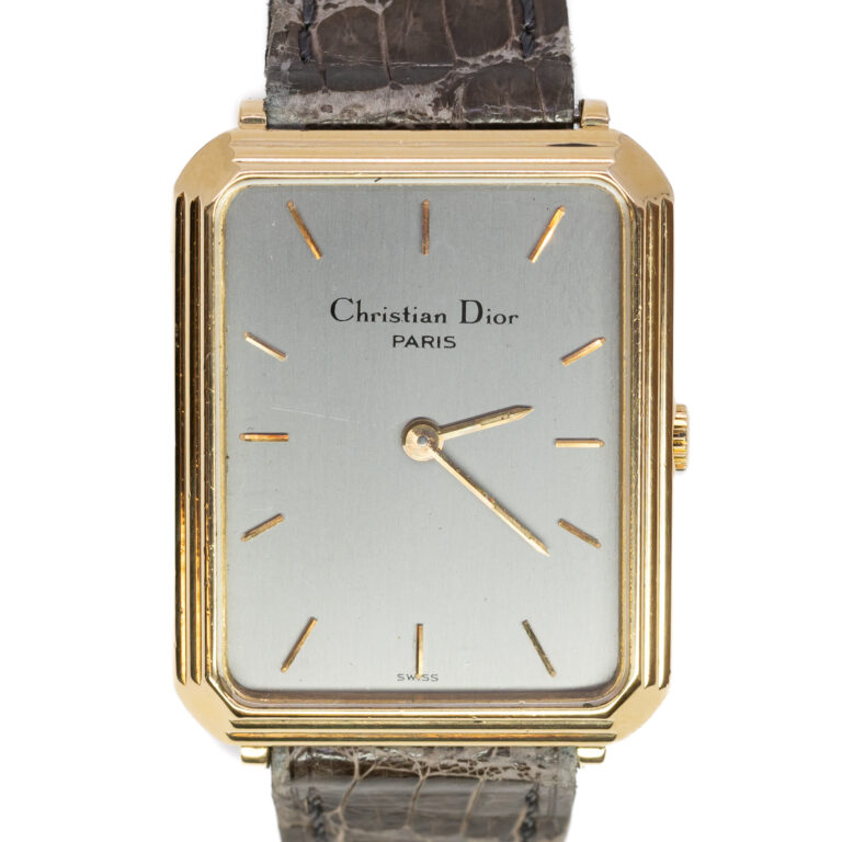 Vintage Christian Dior Solid 18ct Yellow Gold Manual Watch (Serviced ...