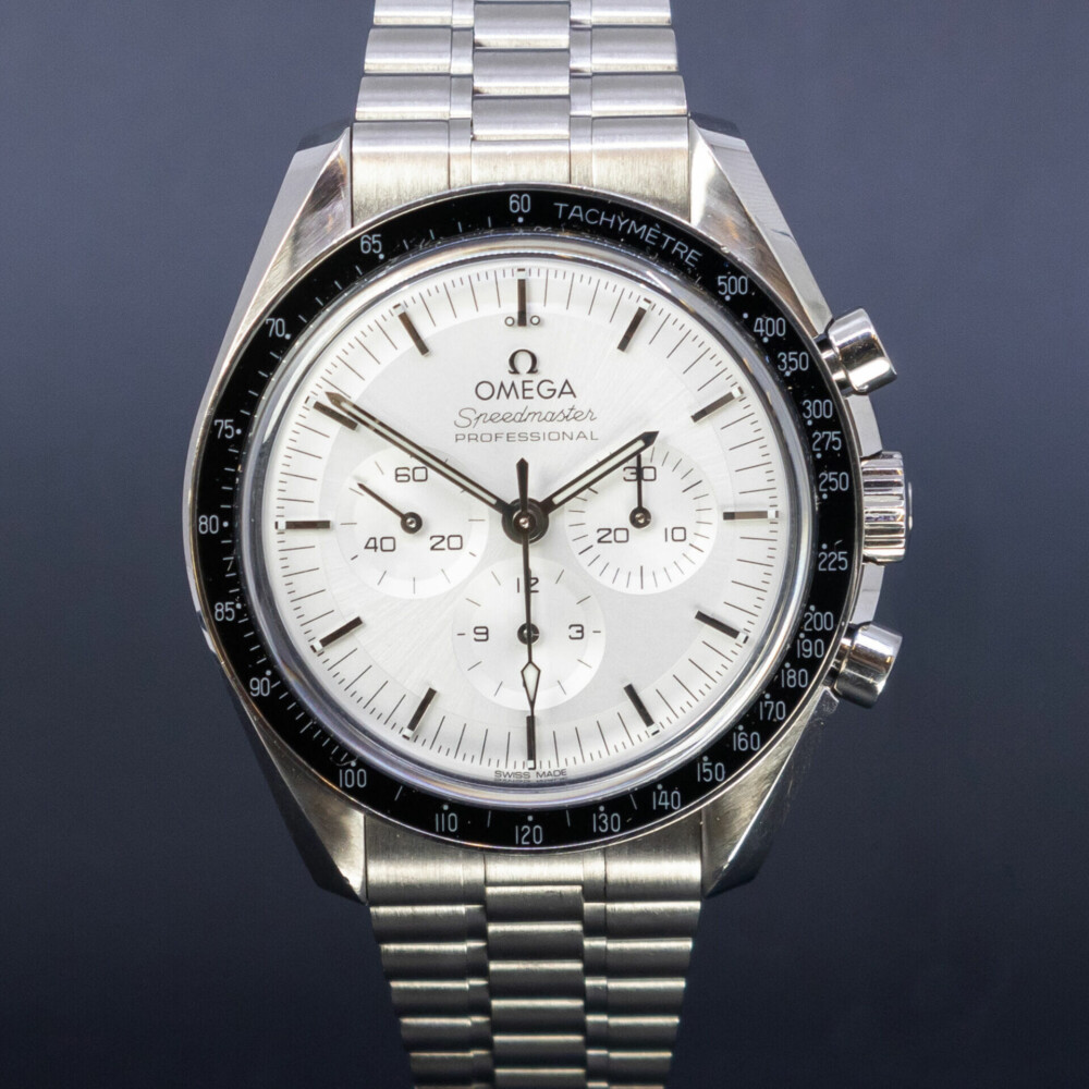 Omega 18ct Canopus Gold Speedmaster Moonwatch Professional Full Set #60886 - Monty's
