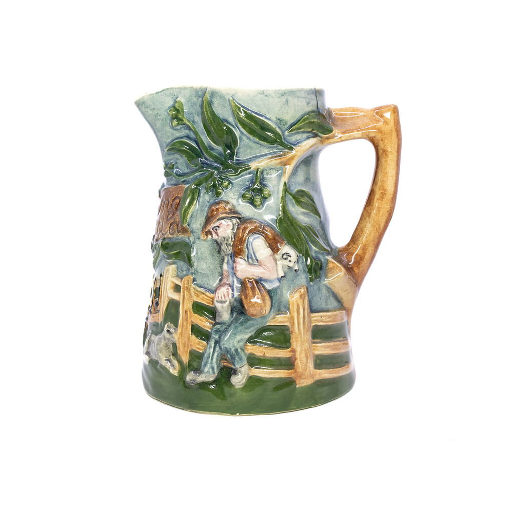 Large Vintage Diana Australian Pottery Musical Jug - Waltzing Matilda ...
