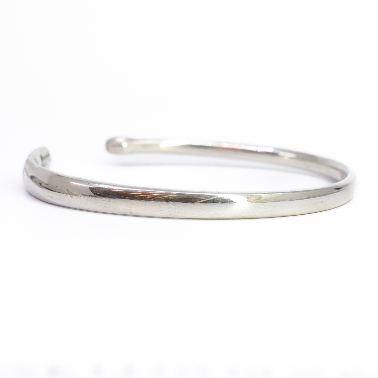 Handcrafted Upcycled Solid 800 Silver & Enamel Bangle Vintage Chopstick ...