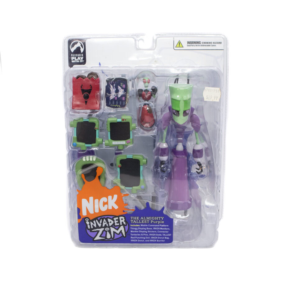 Invader Zim The Almighty Tallest Purple Action Figure By Palisades ...