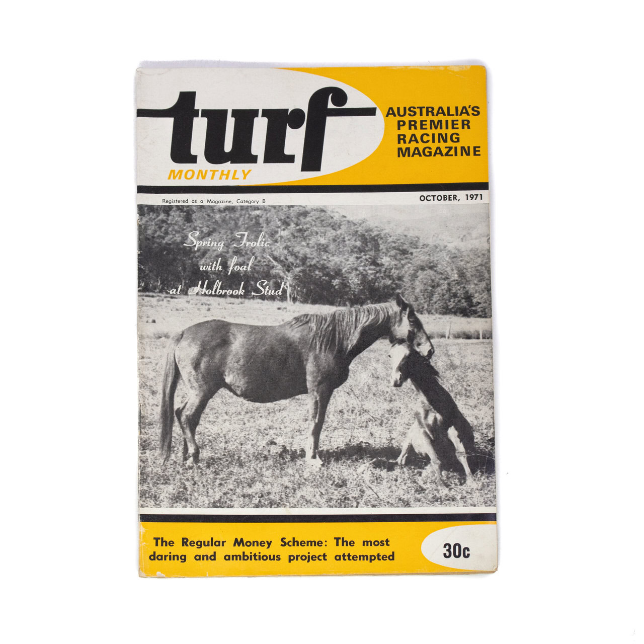 Vintage Turf Monthly Magazine Collection Of 3 From 1971 #64419-2 ...