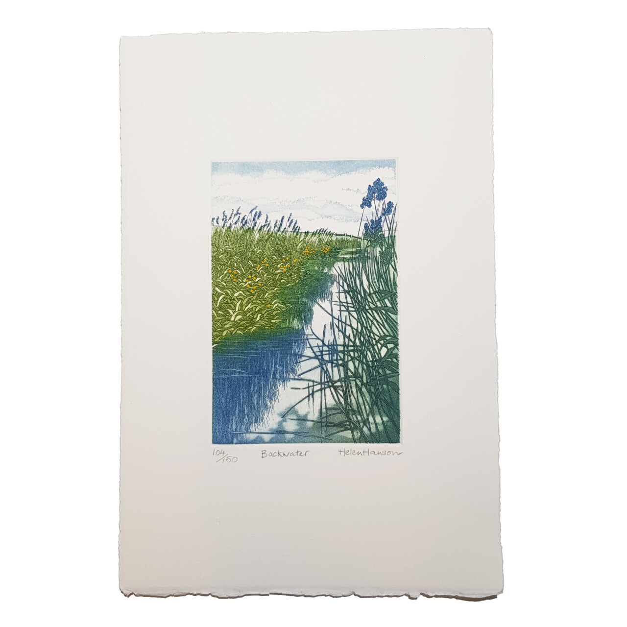 6x Nature Landscape Etchings By Helen Hanson | Hand Signed #64689 ...
