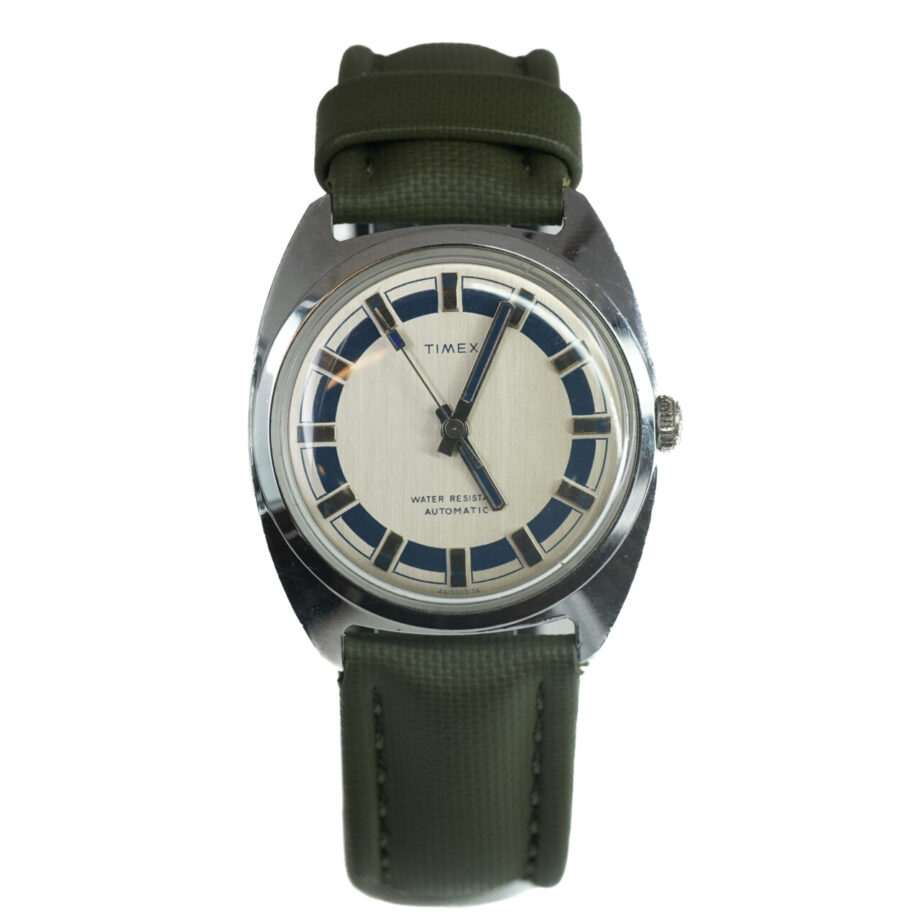 Vintage 1970s Timex Viscount Automatic Self-Wind Gents Watch Excellent ...