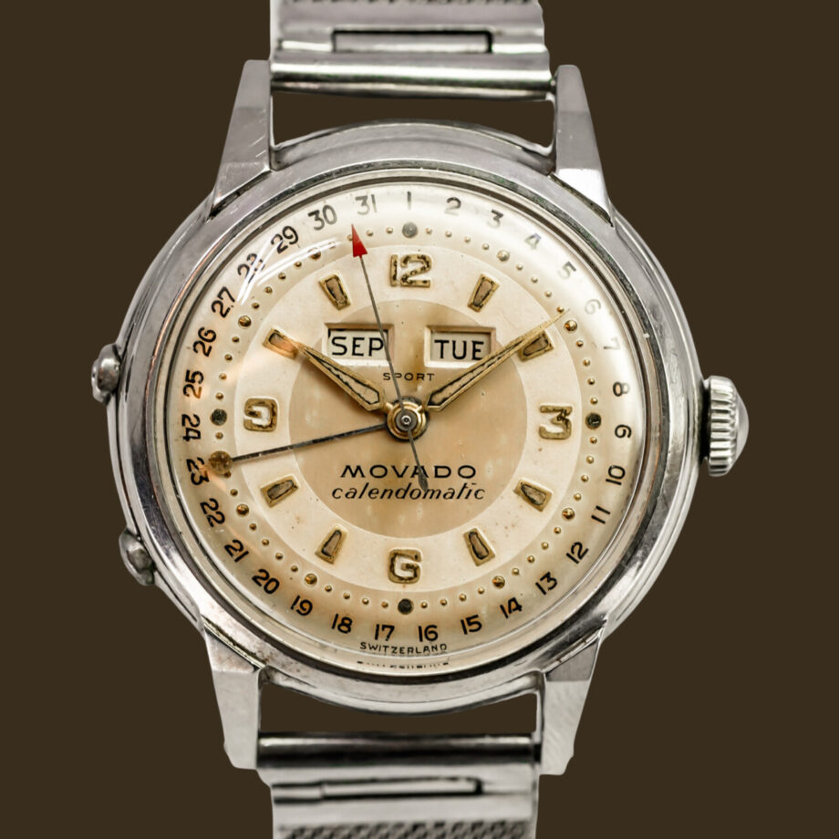Movado Calendomatic Triple Date Vintage Watch – Serviced – 33mm #68154 ...