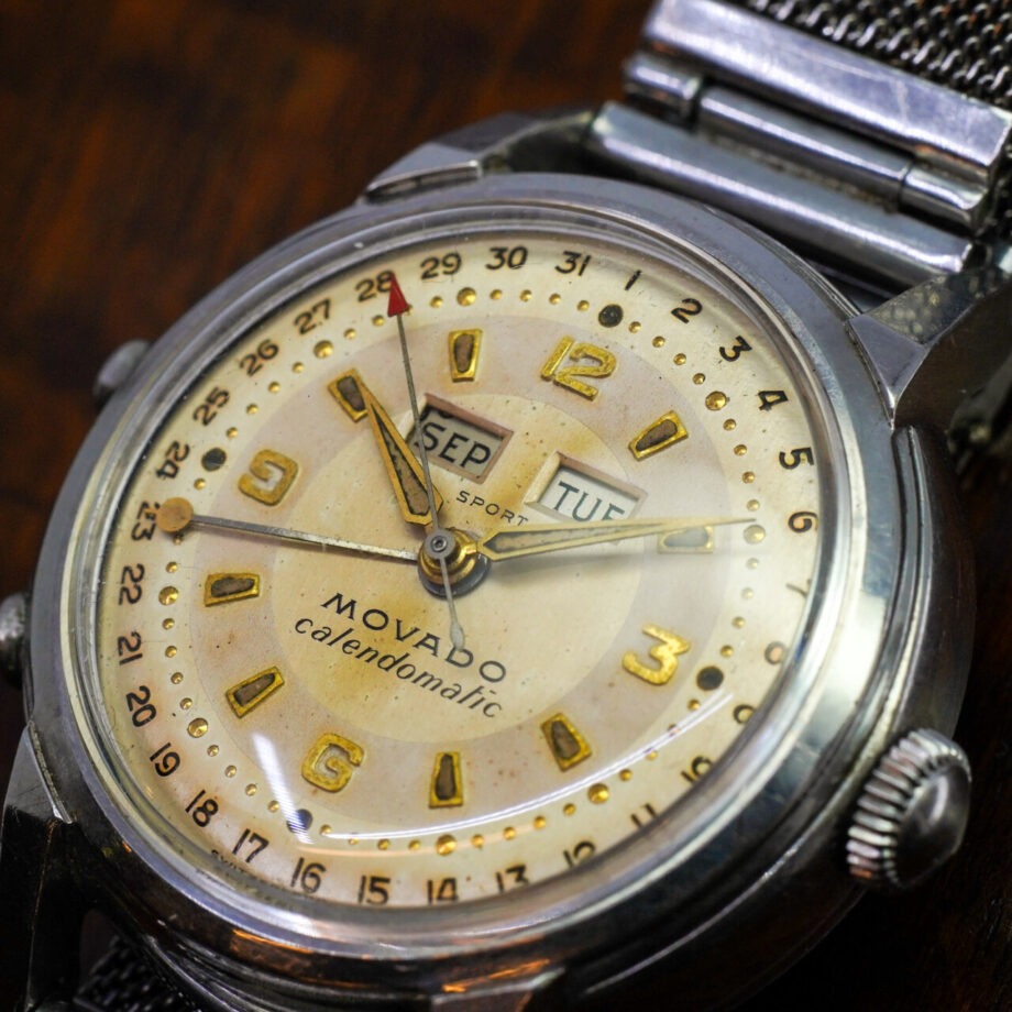Movado Calendomatic Triple Date Vintage Watch – Serviced – 33mm #68154 ...