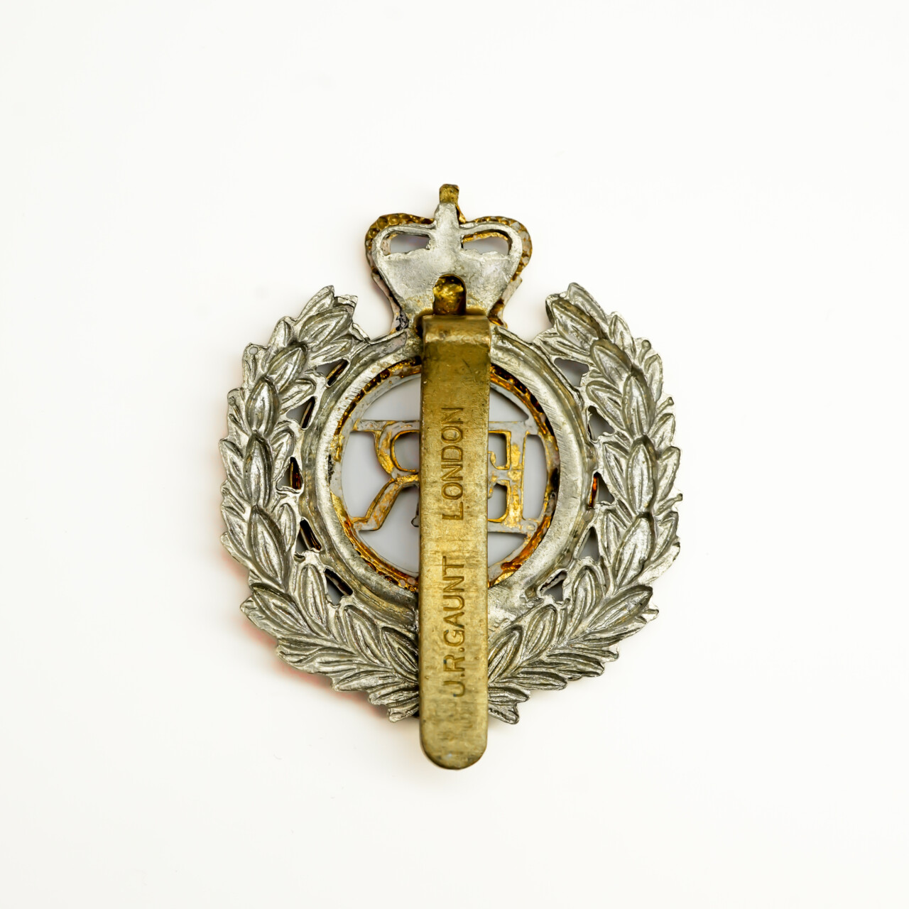 British Army Royal Engineers Officer’s Cap Badge – J.R. Gaunt London ...