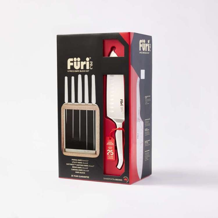 Furi Pro Vault 6 Piece Knife Block Set – Model 41375 – Brand New #68956 ...