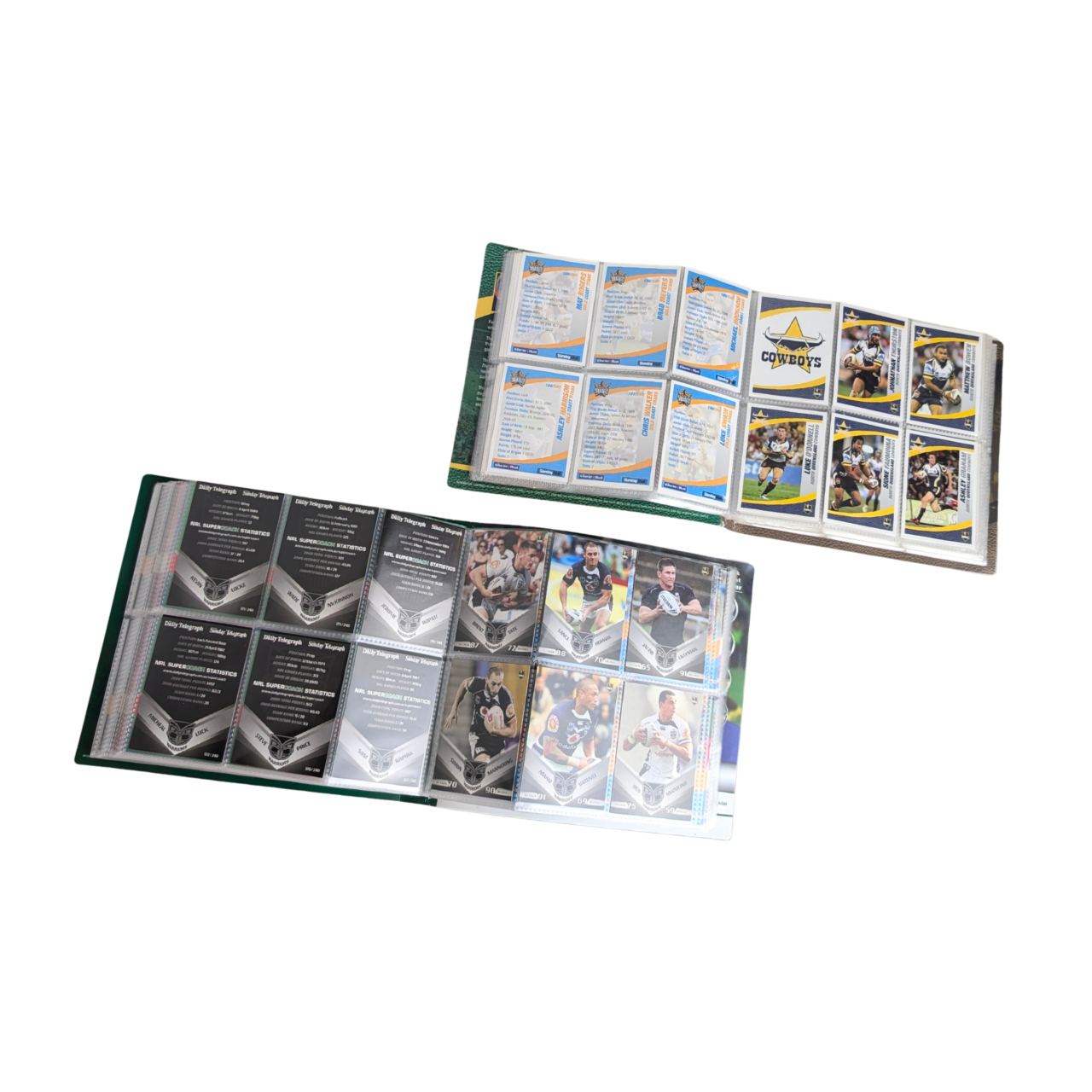 Pair Of Official NRL Collector Cards Albums 2008 & 2010 – Almost ...