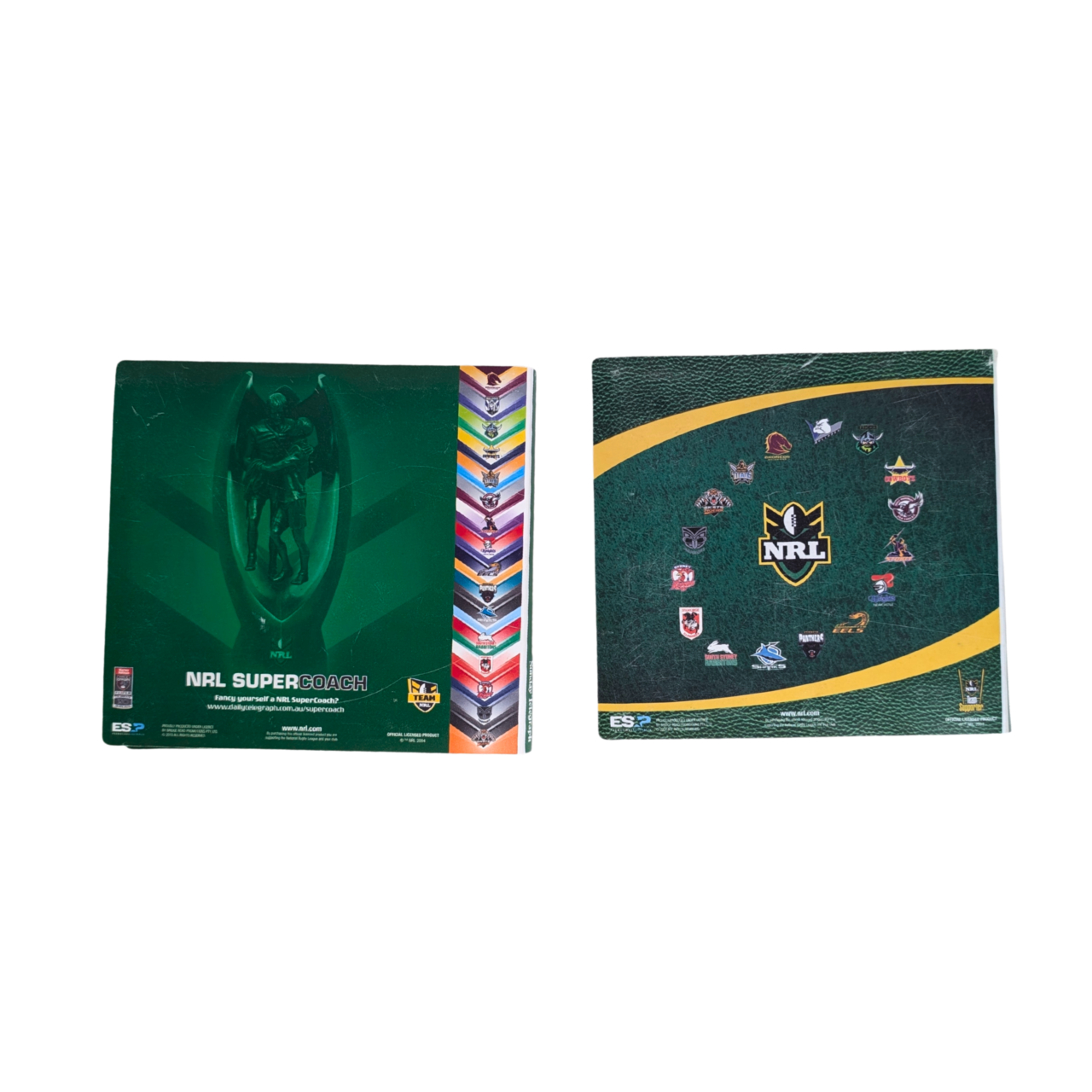 Pair Of Official NRL Collector Cards Albums 2008 & 2010 – Almost ...