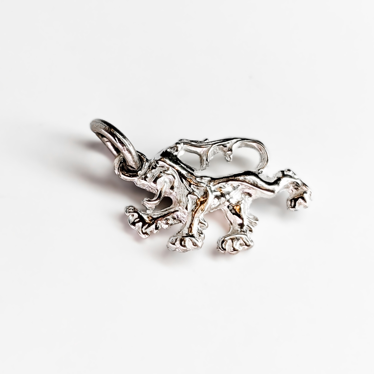 Sterling Silver Lion Charm #69234 - Monty's