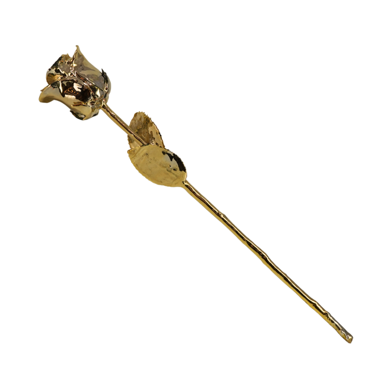 Eternity Rose Figurine Natural Rose 24ct Gold Dipped Box & Certificate ...