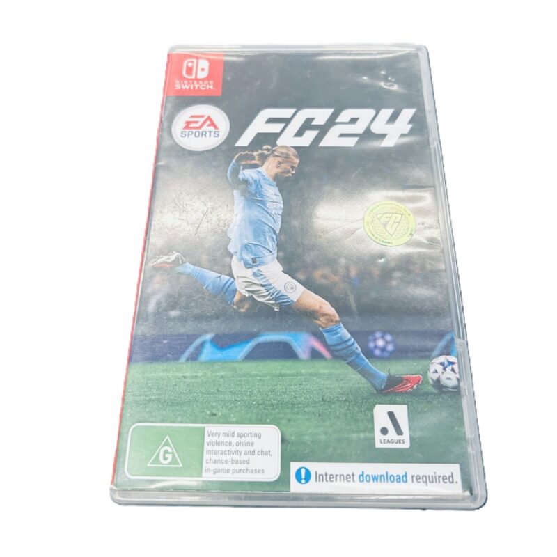 EA Sports FC 24 Nintendo Switch Game Cartridge + Case #69046-4 - Monty's
