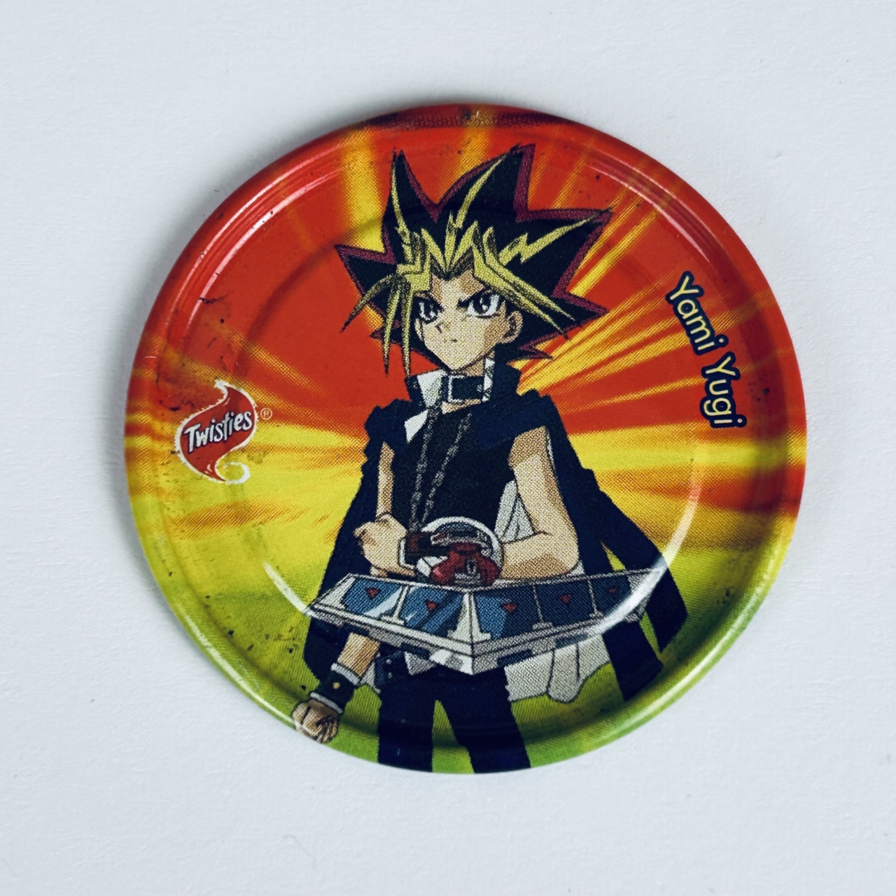 1996 Yu-Gi-Oh Metalix Tazo Yami Yugi Limited Edition K-Zone Twisties ...