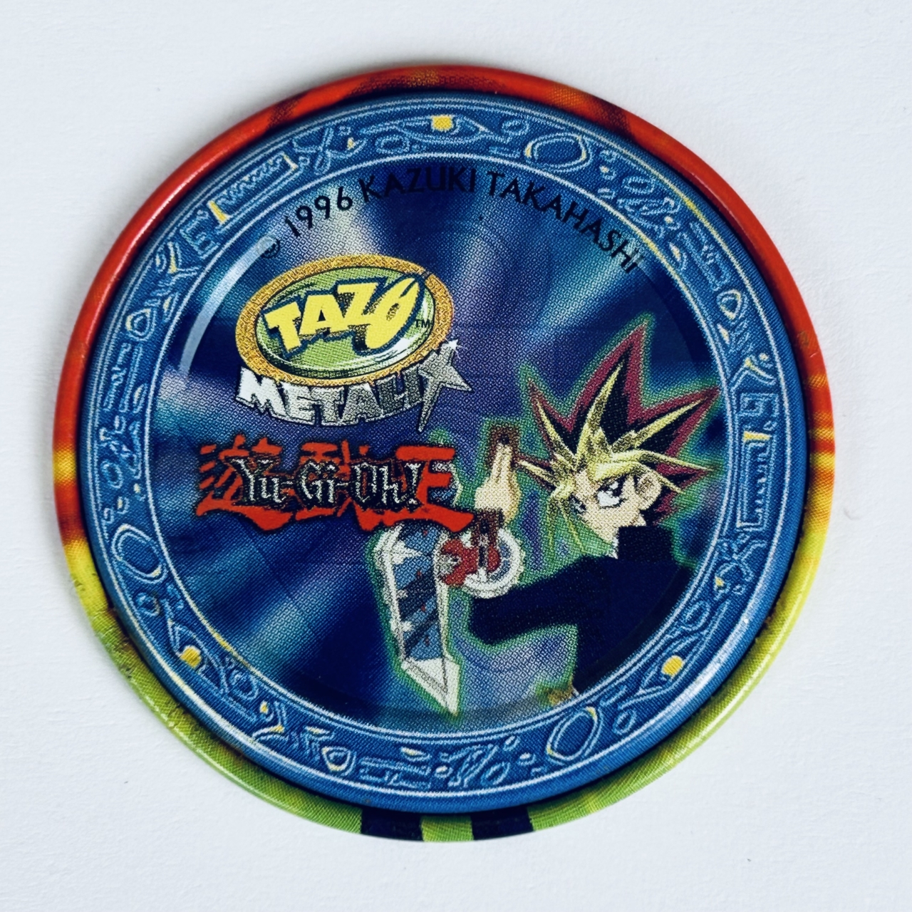 1996 Yu-Gi-Oh Metalix Tazo Yami Yugi Limited Edition K-Zone Twisties ...